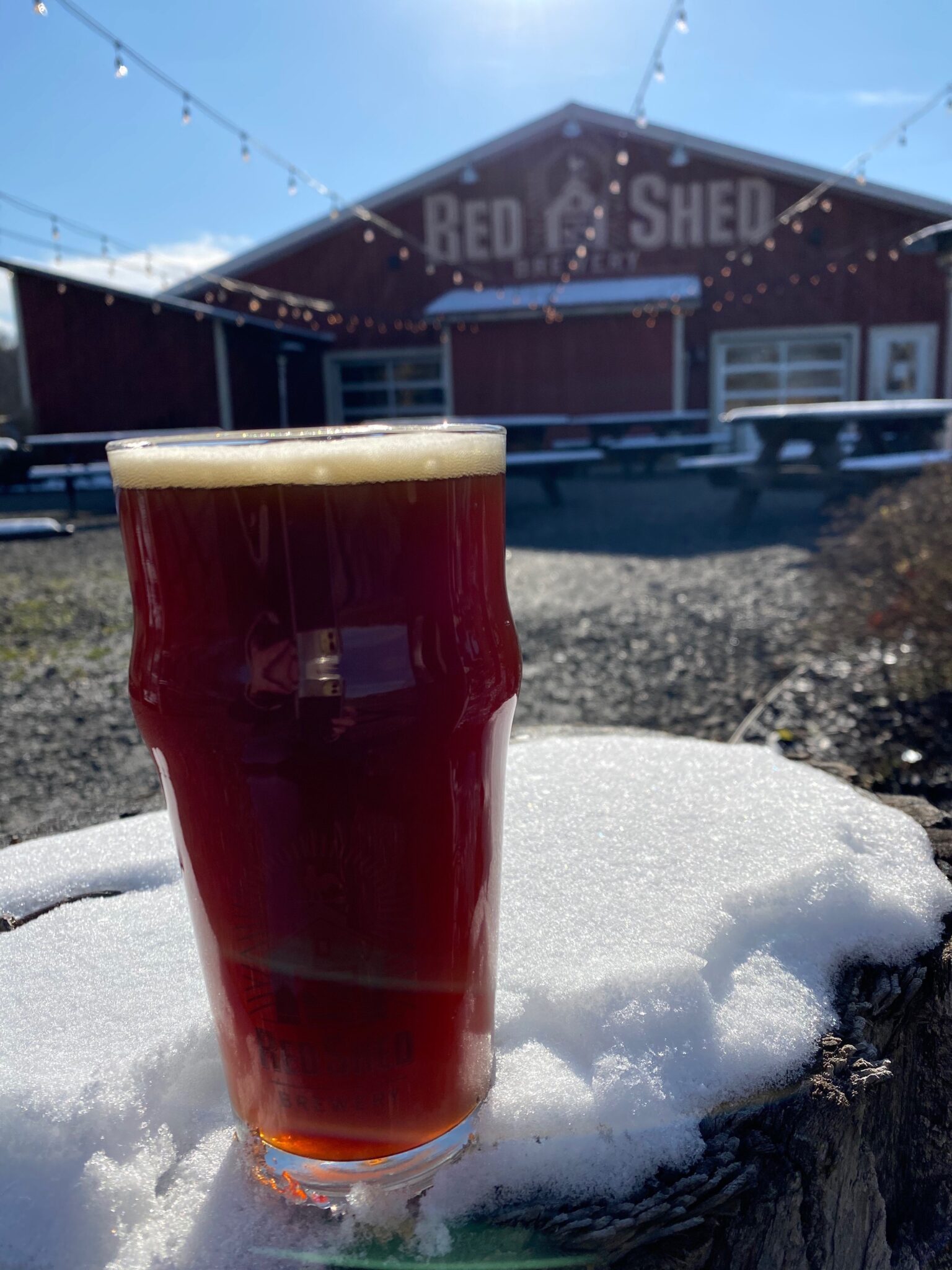 Old Codger Imperial Brown Ale - Red Shed Brewing